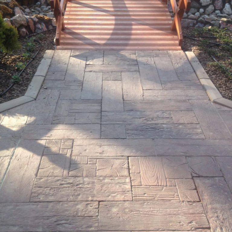 Štampani beton – Drvo | Jonimpex d.o.o.